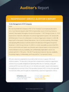 SOC 2 Report Example (Download Free Template)