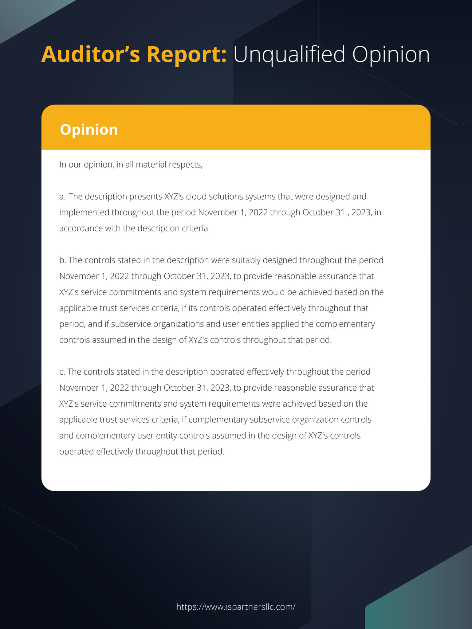 SOC 2 Report Example (Download Free Template)