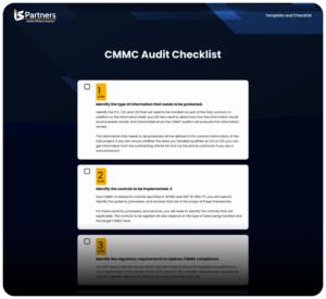CMMC Audit Checklist (Landing) - IS Partners