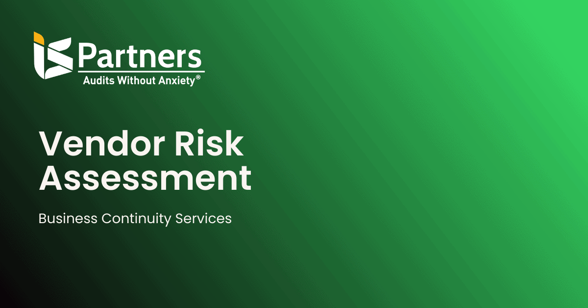 Vendor Risk Assessment | Third-Party Compliance Services